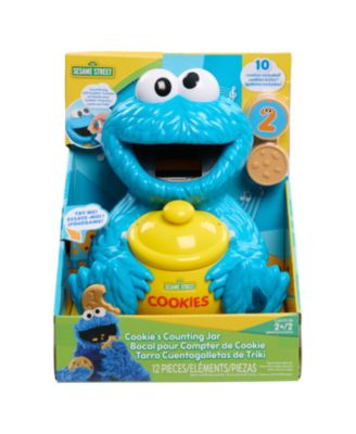 Buy Sesame Street Cookie's Counting Jar, 12-Pieces, 20 Plus Phrases and ...