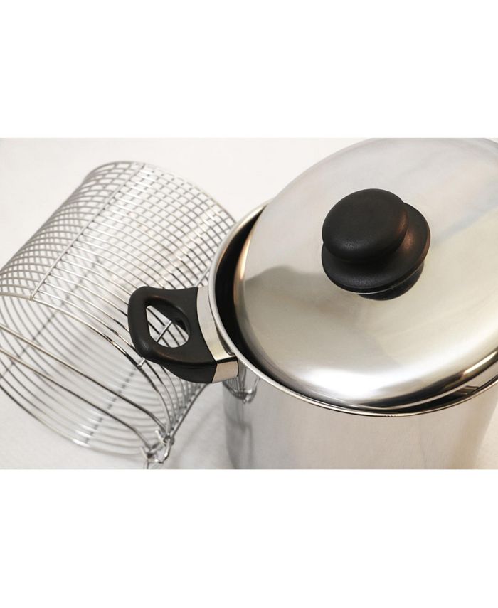 Cook Pro Cookpro 6 Qt Stainless Steel Stovetop Deep Fryer with ...