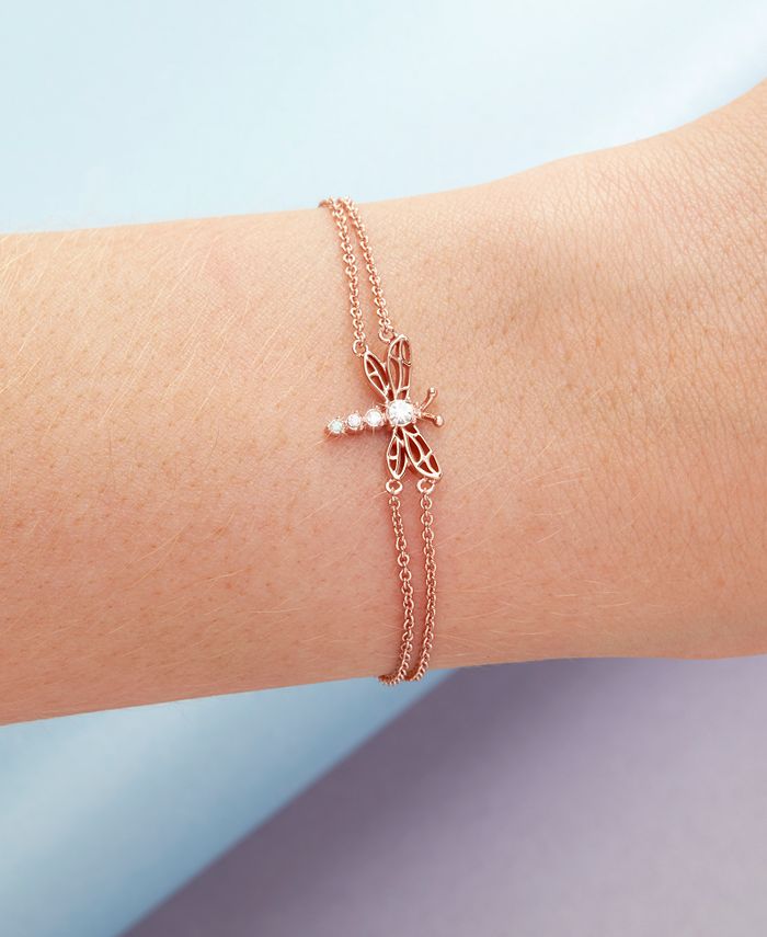 Olivia Burton Dancing Dragonfly Chain Bracelet & Reviews - Bracelets ...