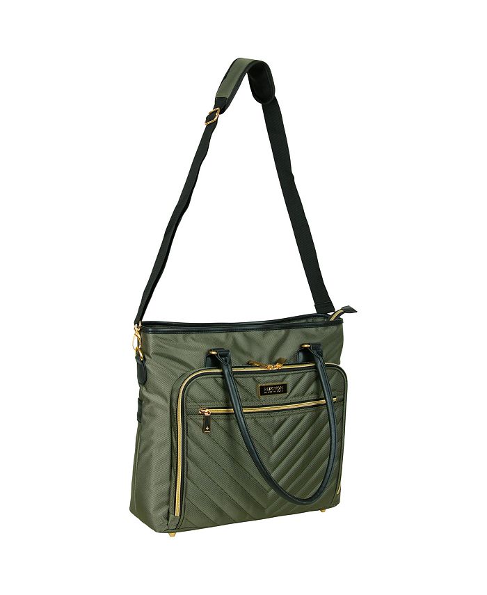 Kenneth Cole Reaction Chelsea Chevron 15" Laptop & Tablet Business Tote ...