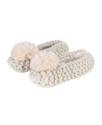 Lemon Women's Popcorn Ballerina Slipper With Plush Pom & Reviews ...