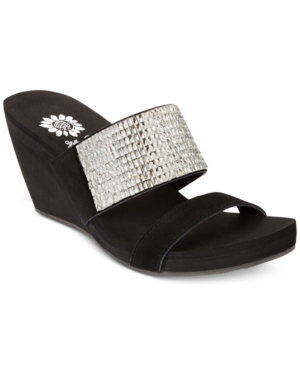 UPC 697408639859 - Yellow Box Olivia Wedge Sandals Women's Shoes ...