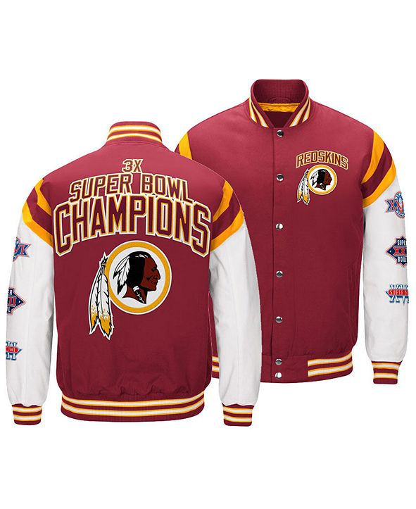 Authentic NFL Apparel Men's Washington Redskins Home Team Varsity ...