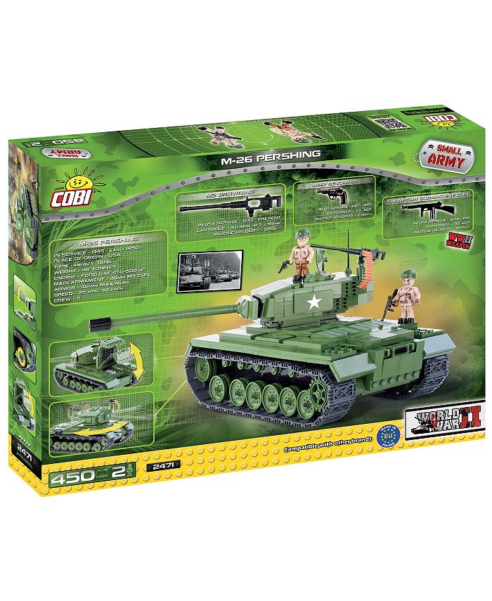 COBI Small Army M26 Pershing Tank Construction Blocks Building Kit ...