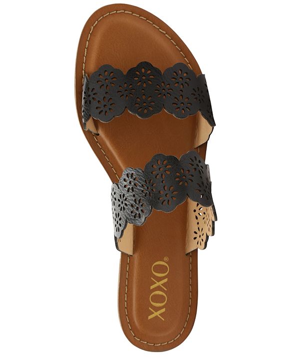 XOXO Ramsey Double Band Slide Sandals & Reviews - All Women's Shoes ...