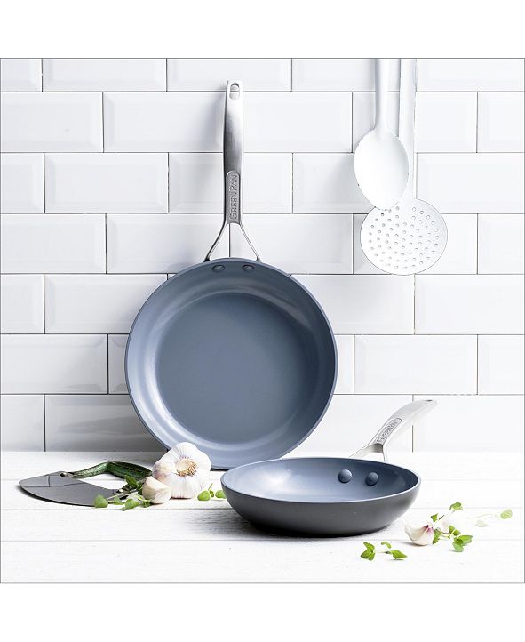 GreenPan Paris Pro 8" & 10" Ceramic Non-Stick Fry Pan Set & Reviews ...