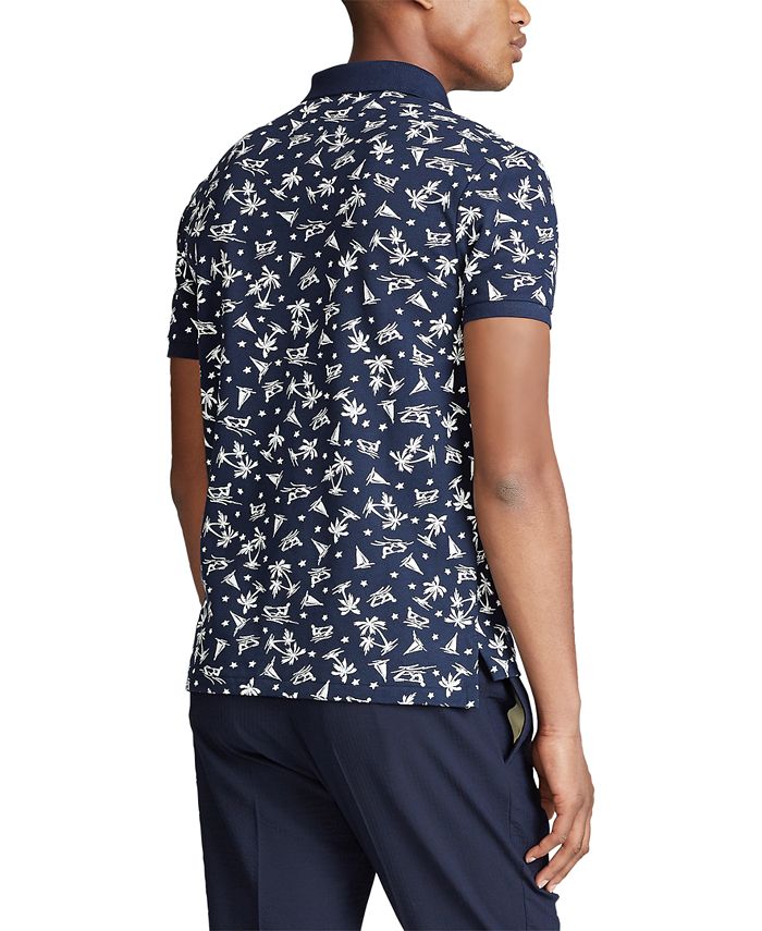 Polo Ralph Lauren Men's Classic-Fit Tropical-Print Polo Shirt & Reviews ...