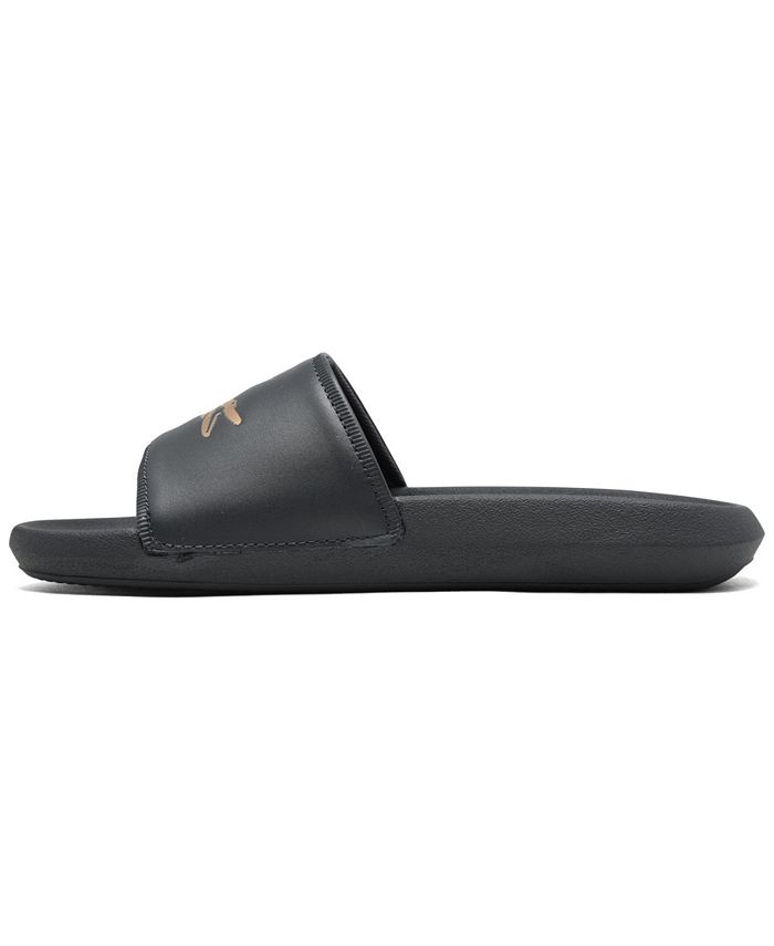 Lacoste Women's Croc Premium Slide Sandals from Finish Line & Reviews ...