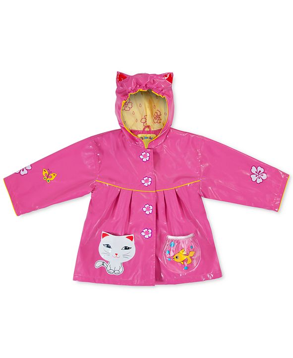 Kidorable Lucky Cat Raincoat, Toddler Girls & Reviews - Coats & Jackets ...