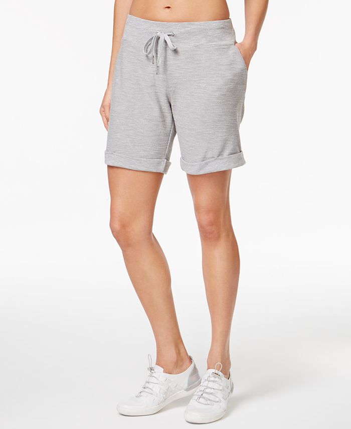 Calvin Klein Cuffed French Terry Shorts And Reviews Shorts Women Macys