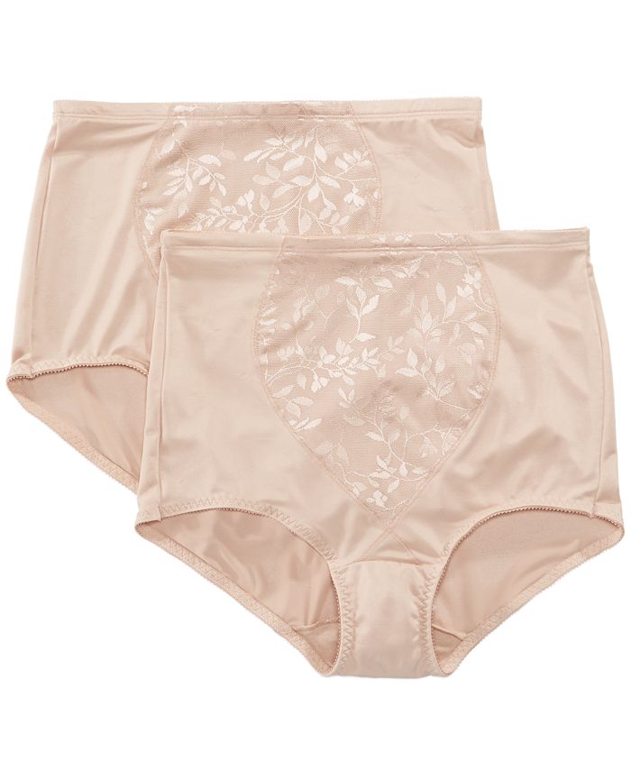 Bali Womens Firm Control Tummy Panel 2 Pack X710 And Reviews Bras