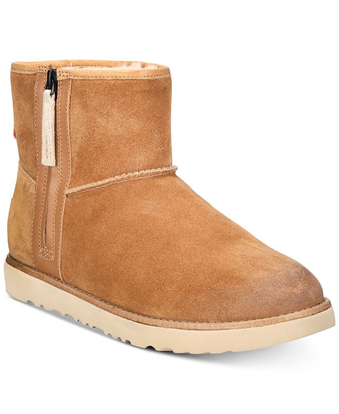 UGG® Men's Classic Waterproof Mini Zip Boots & Reviews - All Men's ...