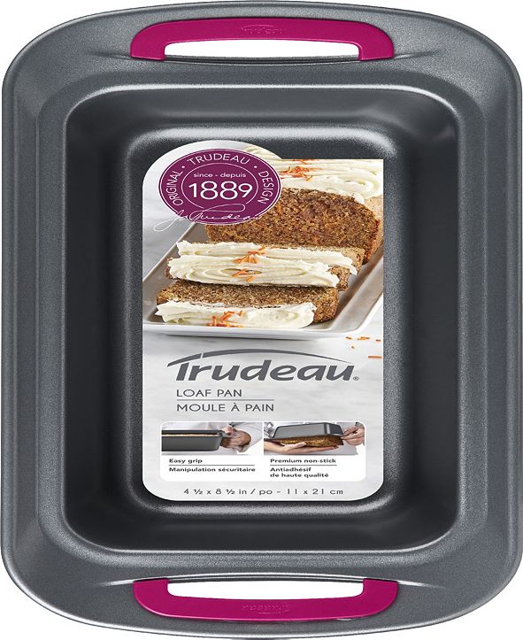 Trudeau Nonstick Metal Large Loaf Pan & Reviews - Bakeware - Kitchen ...