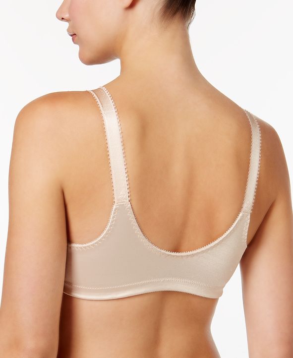 Bali Double Support Front Close Embroidered Bra Df1003 And Reviews All Bras Women Macys