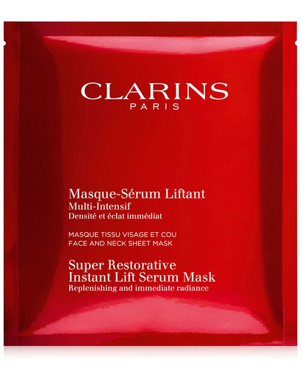 Clarins Super Restorative Instant Lift Serum Mask & Reviews - Skin Care ...