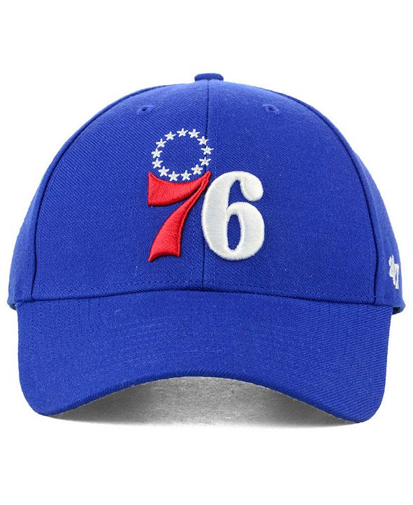 '47 Brand Philadelphia 76ers Team Color MVP Cap & Reviews - Sports Fan ...