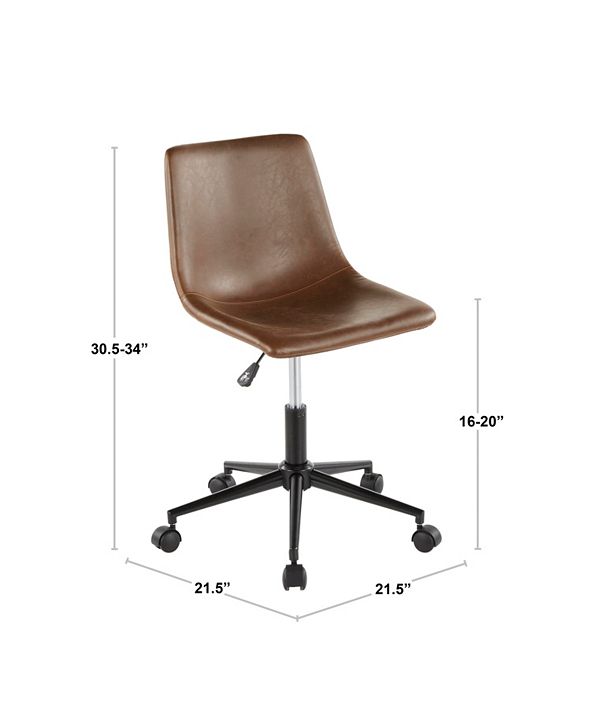 Lumisource Duke Office Chair & Reviews - Furniture - Macy's