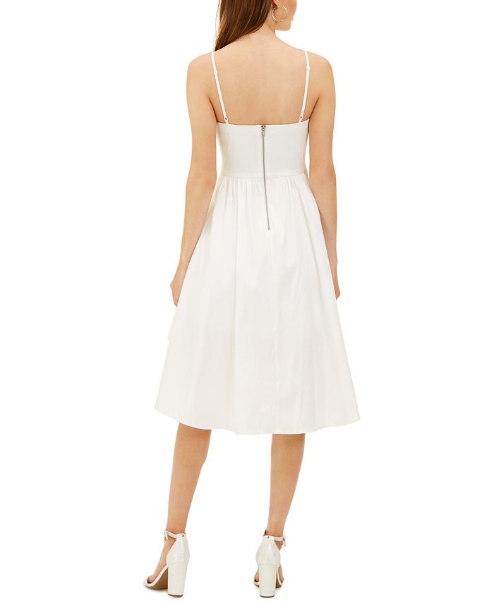 B Darlin Juniors' Taffeta Ladder-Back Dress, Created for Macy's ...