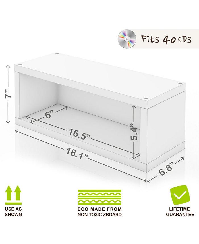 Way Basics Stackable CD Storage Rack & Reviews - Furniture - Macy's