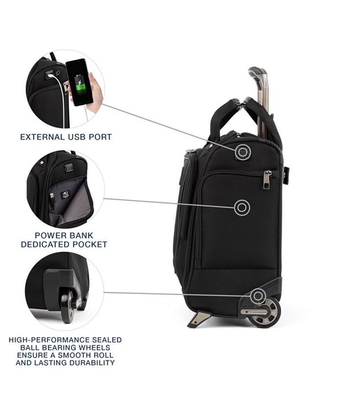 Travelpro Crew VersaPack® 16" 2-Wheel Under-Seater Softside Carry-on ...