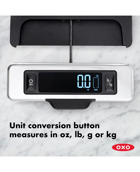 OXO Good Grips Stainless Steel Digital Scale & Reviews - Home - Macy's