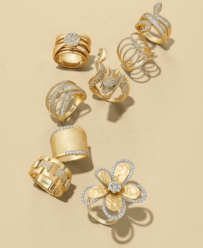 EFFY Collection D'Oro by EFFY® Diamond Pave-Set Wrap Ring (1/3 ct. t.w ...