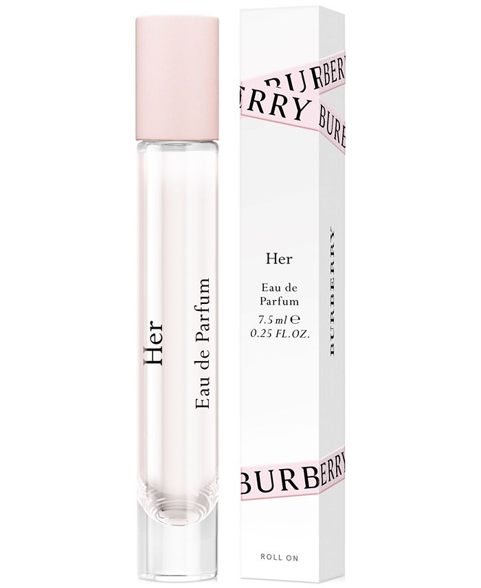 Burberry Her Eau de Parfum Rollerball, 0.25-oz. & Reviews - All Perfume ...