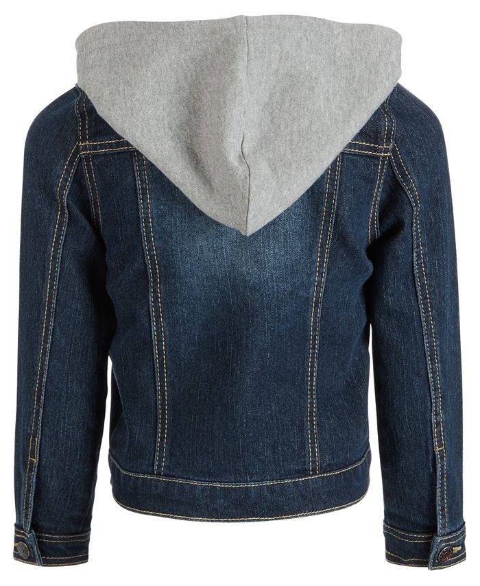 Epic Threads Toddler Girls Layered-Look Denim Jacket, Created for Macy ...