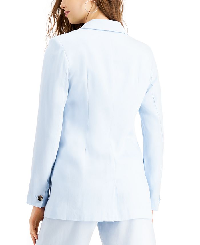 GUESS Maece Double-Button Blazer & Reviews - Jackets & Blazers - Women ...