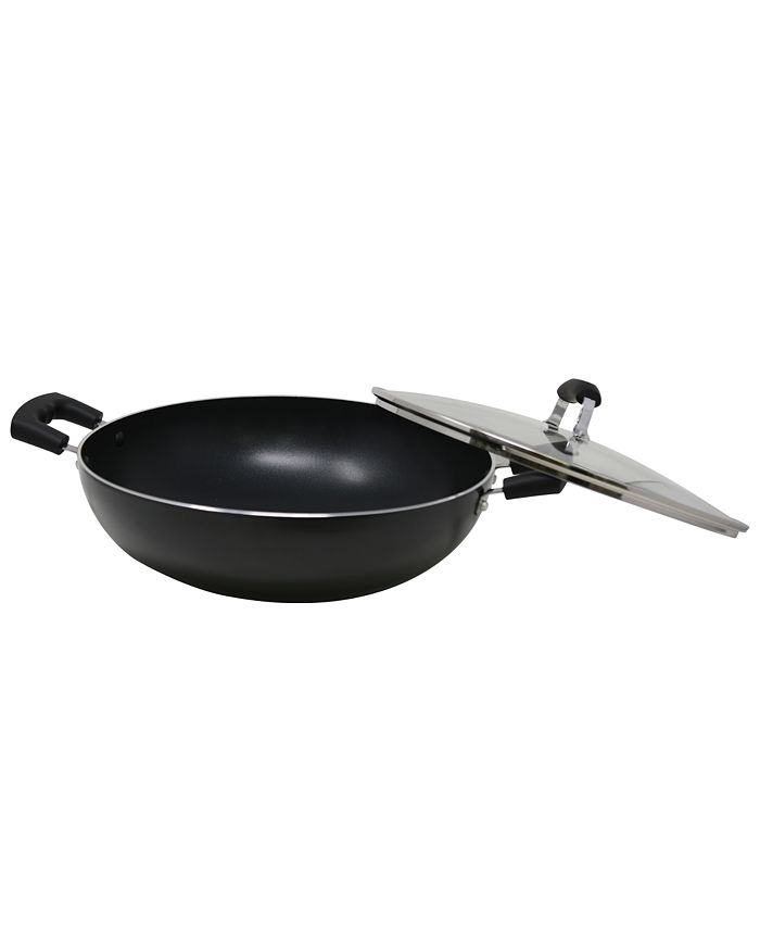 Sedona 7.5-Qt. Nonstick Covered Wok & Reviews - Cookware - Kitchen - Macy's