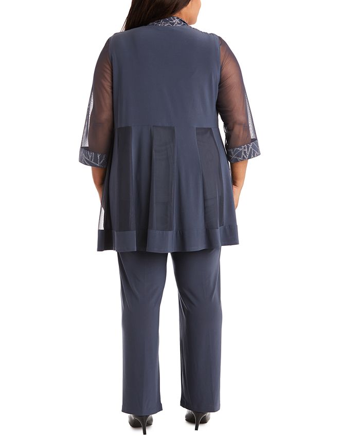 R & M Richards Plus Size Jacket, Shell & Pants & Reviews - Dresses ...