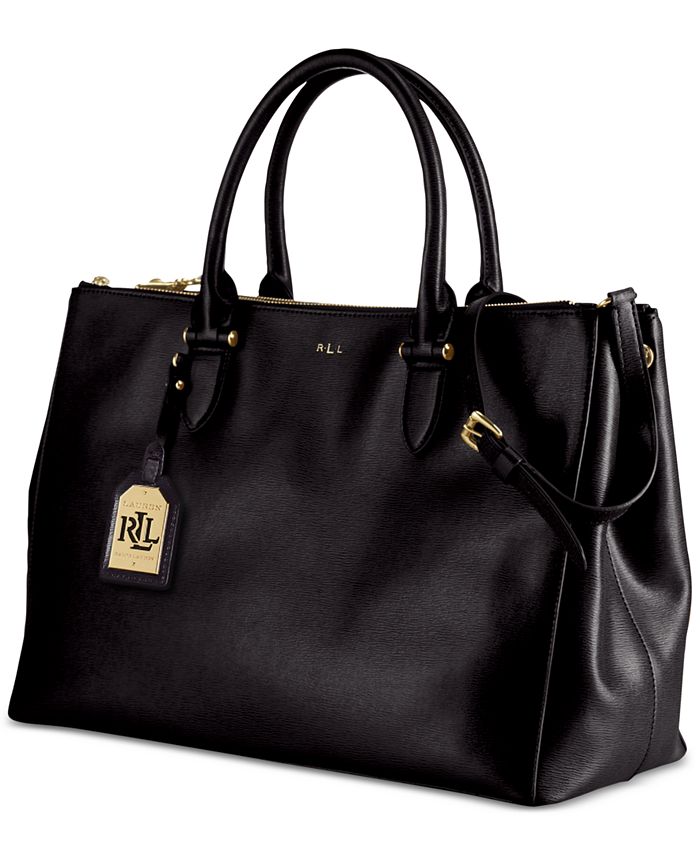 Lauren Ralph Lauren Newbury Double Zip Satchel & Reviews - Handbags ...