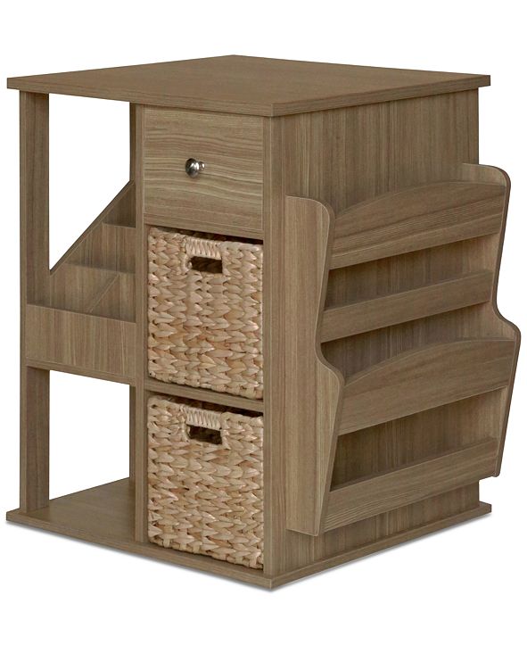 Gallerie Décor Revolving Multi Function End Table & Reviews - Furniture ...