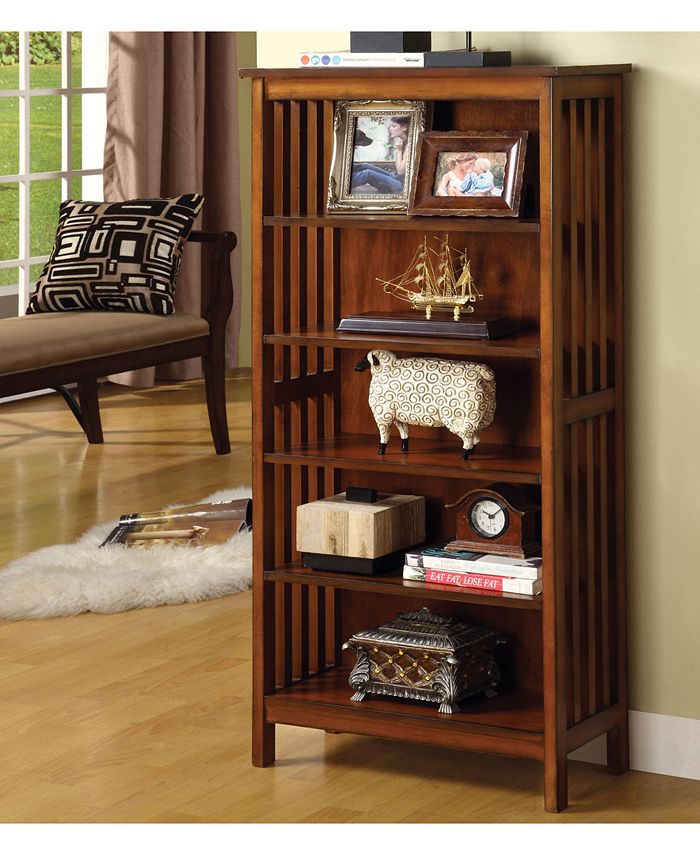 Venetian Worldwide Quinsy Bookcase & Reviews - Furniture - Macy's