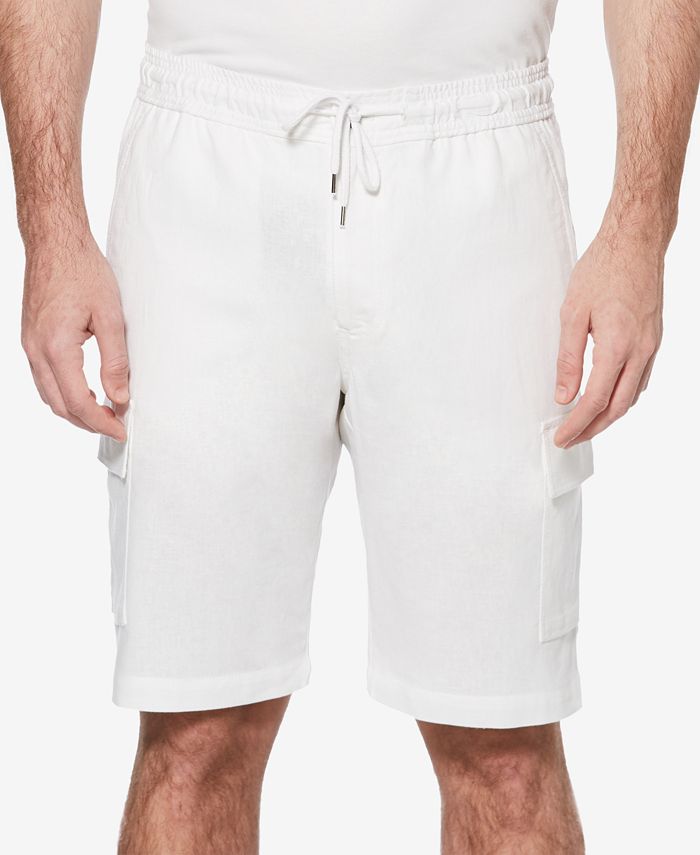 Cubavera Men's Linen Blend Cargo Shorts & Reviews - Shorts - Men - Macy's