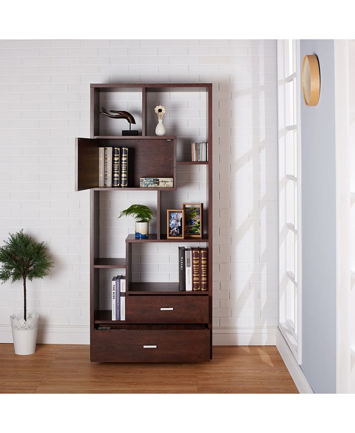 Furniture of America Albertina Modern Bookcase & Reviews - Home - Macy's