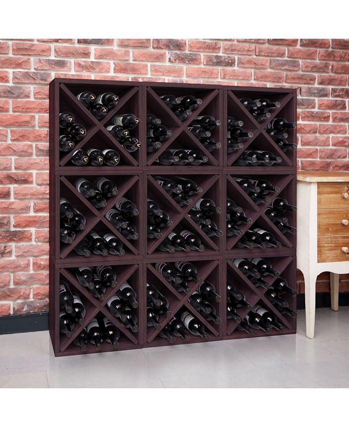 Way Basics Stackable Blox Wine Cube Storage 12 Bottles & Reviews ...