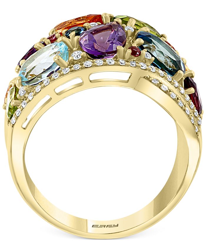 EFFY Collection EFFY® Multi-Gemstone (7-1/4 ct. t.w.) & Diamond (1/3 ct ...