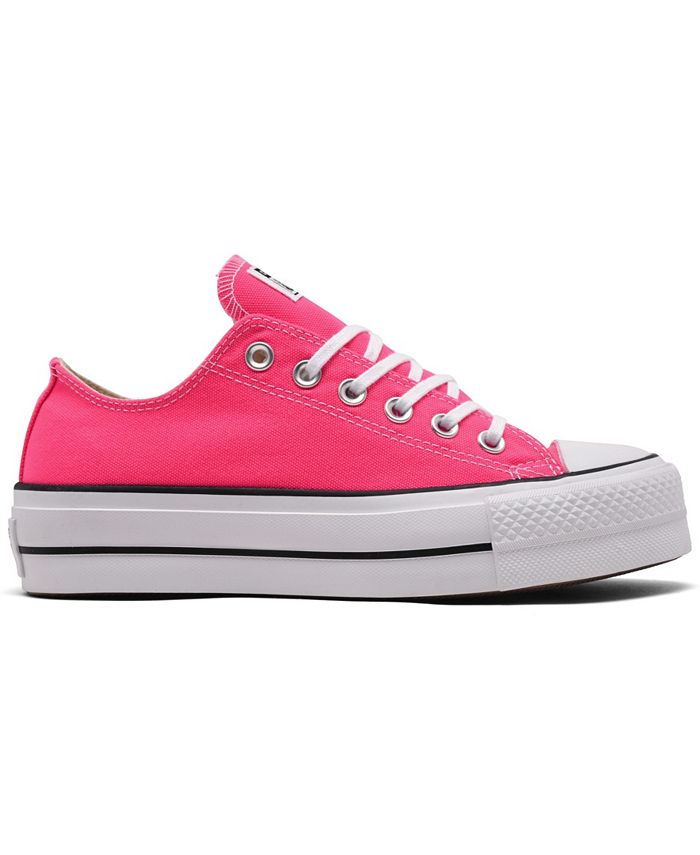 Converse Womens Chuck Taylor All Star Lift Platform Low Top Casual ...