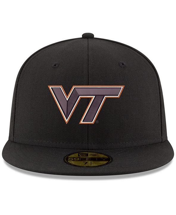 New Era Virginia Tech Hokies Shadow 59FIFTY Fitted Cap & Reviews ...