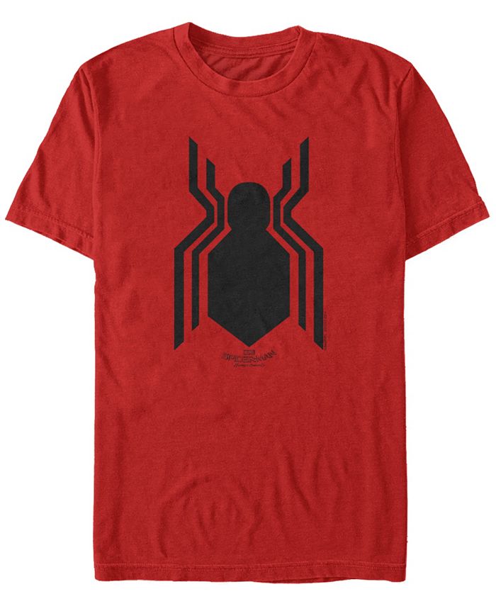 Marvel Men's Spider-Man Homecoming Spider-Man Logo Short Sleeve T-Shirt ...