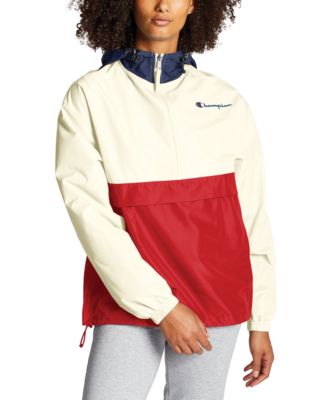Champion Women's Packable Colorblocked Hooded Jacket & Reviews ...