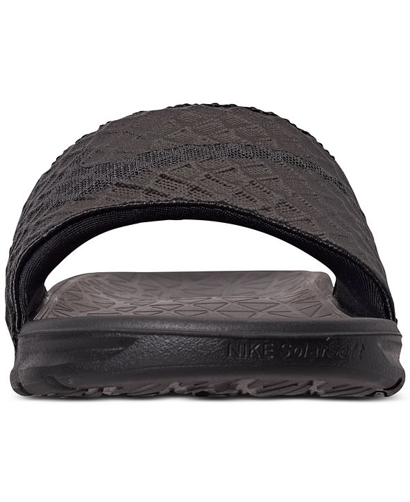 Nike Men's Benassi Solarsoft Slide 2 Sandals from Finish Line & Reviews ...