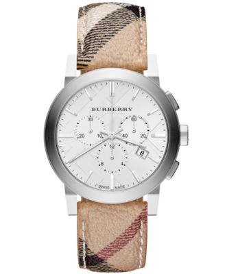 [Burberry] I really like the simplicity of this watch. Very clean and ...