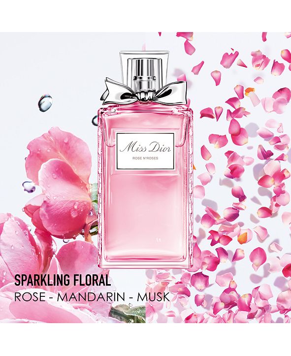Dior Miss Dior Rose N'Roses Eau de Toilette Spray, 3.4-oz. & Reviews ...