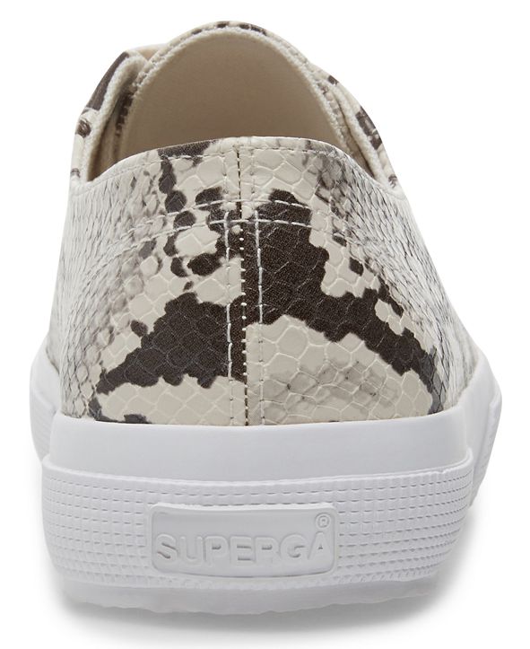 Superga Women's 2750 Synth Snake Lace-Up Sneakers & Reviews - Athletic ...