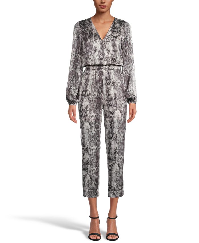 INC International Concepts INC Snake-Print Jumpsuit, Created for Macy's ...
