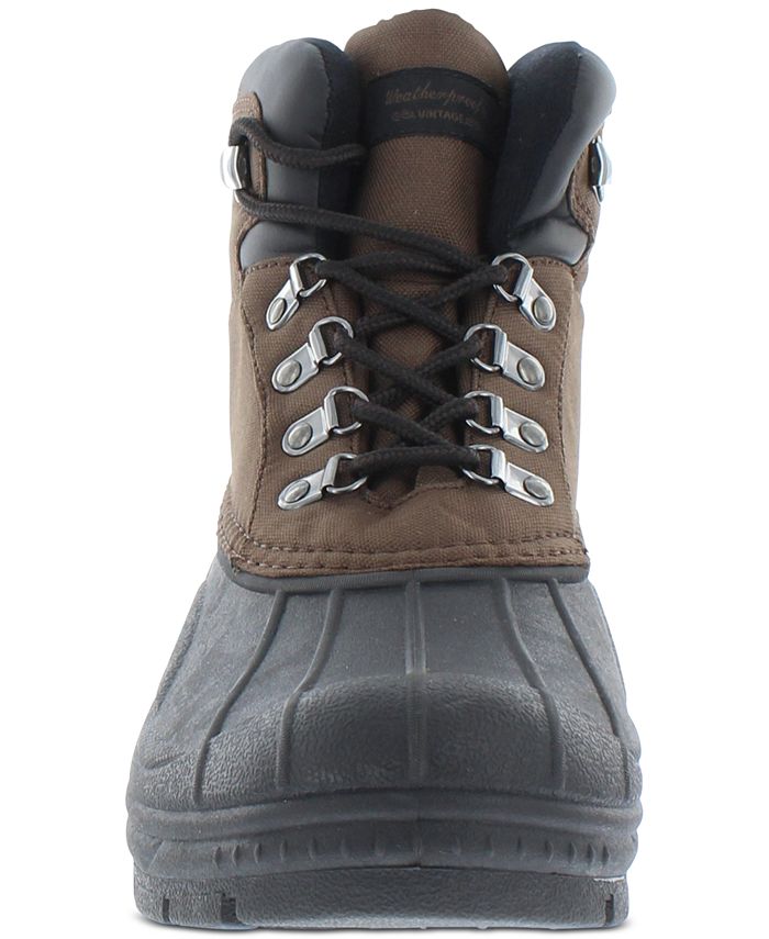 Weatherproof Vintage Men's Jake Waterproof Cold Weather Boots & Reviews ...