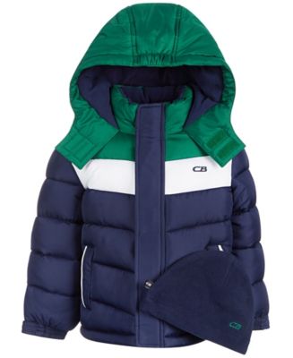 CB Sports Little Boys Colorblocked Puffer Coat & Reviews - Coats ...