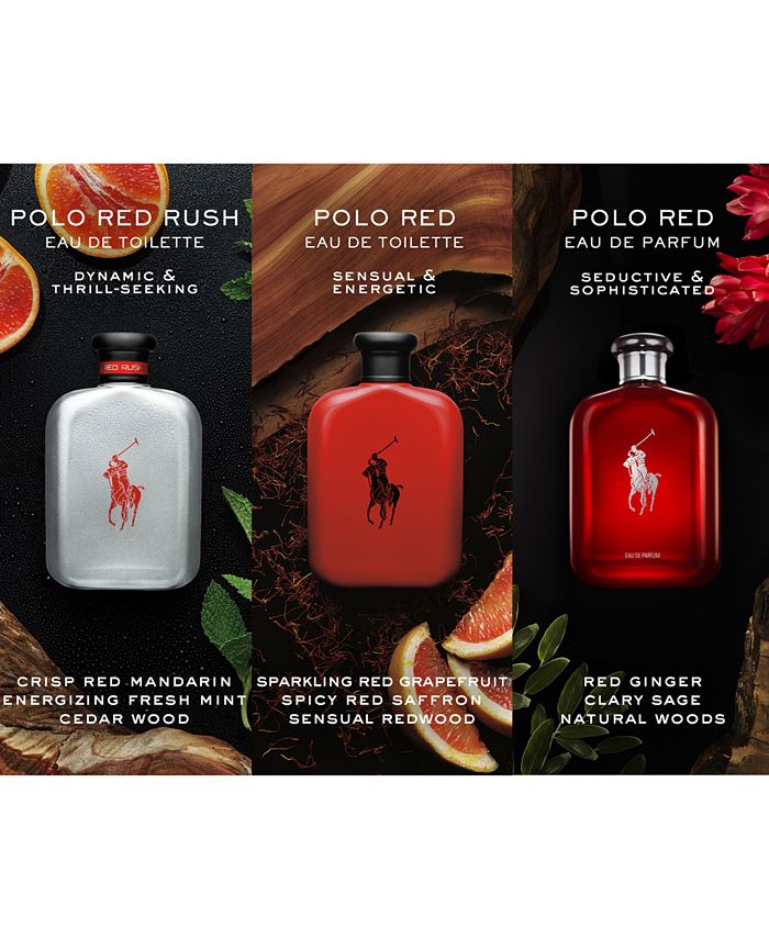 Ralph Lauren Men's Polo Red Rush Eau de Toilette, 2.5-oz. & Reviews ...